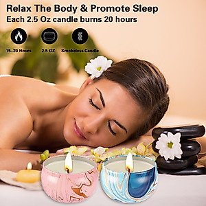 Candle Gifts for Women, Scented Candles Gift Set, 2.5oz 9 Pack Aromatherapy Candles for Home Scented, Mothers Day Candles, Birthday Gifts for Mom, Wife, Natural Soy Wax Jar Candles