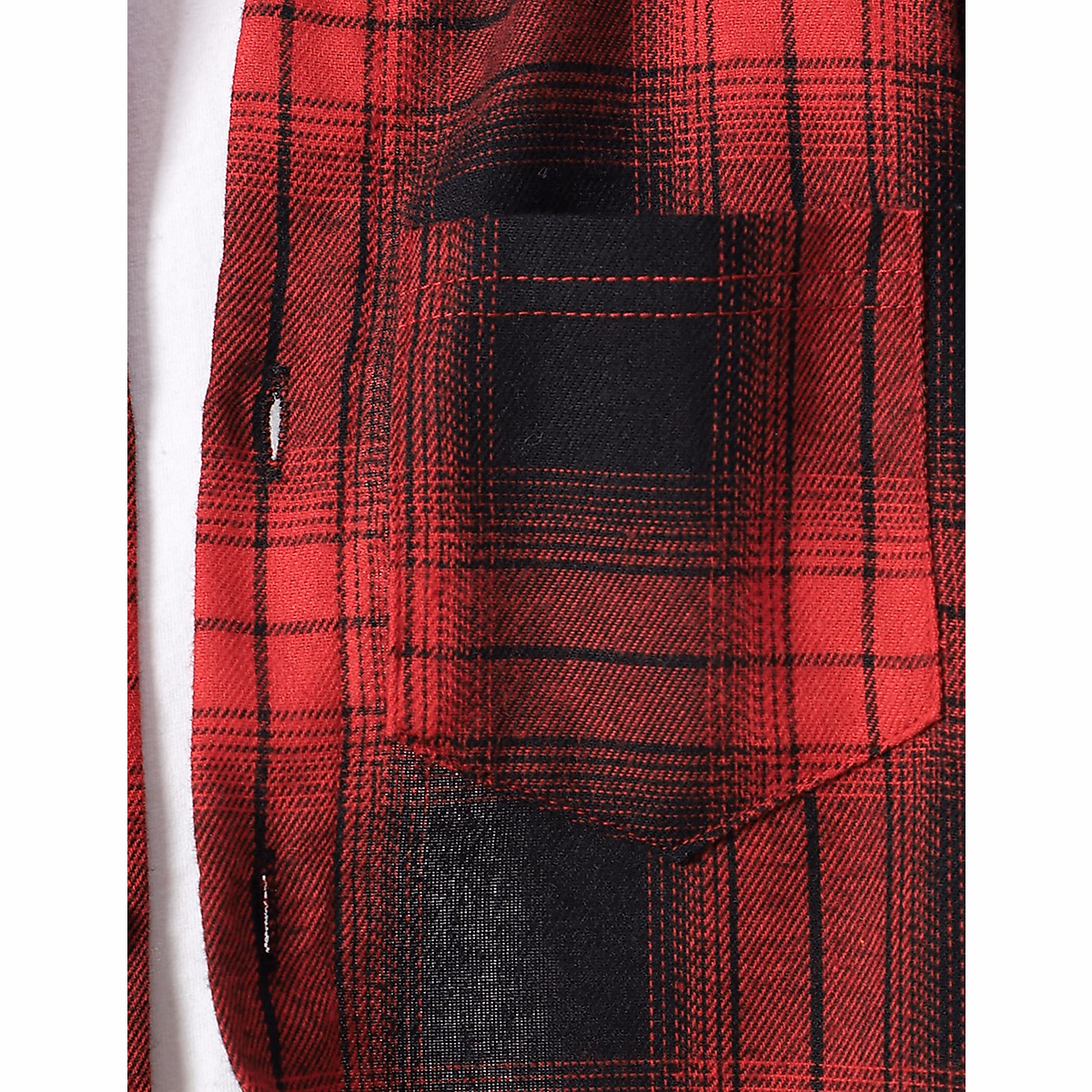 FERWANG Kids Toddler Boys 2 Piece Outfit Plaid Color Front Button Down Hoodie Sweatshirt and Jogger Sweatpants Sets