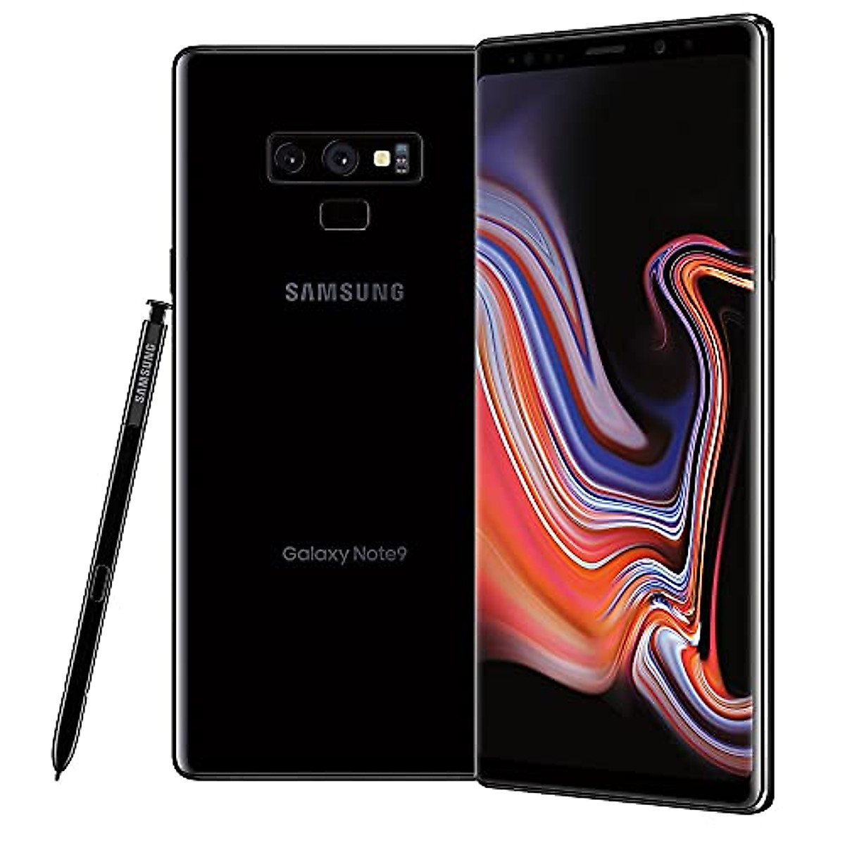 Samsung Galaxy Note 9, 128GB, Midnight Black - Unlocked (Renewed)