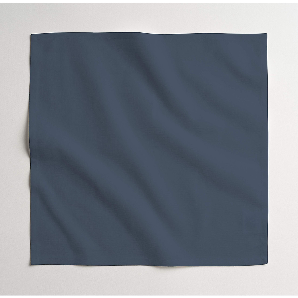 Cloth Dinner Napkins Cotton Washable Calicot 16x16 Inch Napkins Cloth|Absorbent Reusable Durable Decorative Set of 6 Table Napkins for Spring, Easter Decor,BBQ,Hotel &Outdoor Parties|Dark China Blue