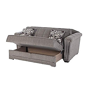 Istikbal Multifunctional Furniture Living Room Sofa Bed Victoria Collection (Valencia Grey)