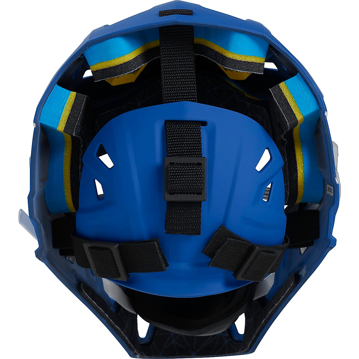 Rawlings | MACH Catcher's Helmet | Baseball | Junior (6 1/2" - 7") | Royal/White