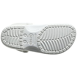 Crocs Unisex-Adult Classic Clogs (Best Sellers), White, 11 Men/13 Women