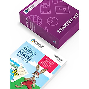 Calvert 2nd Grade Starter Kit and Clubhouse Biggest Book of Math Practice