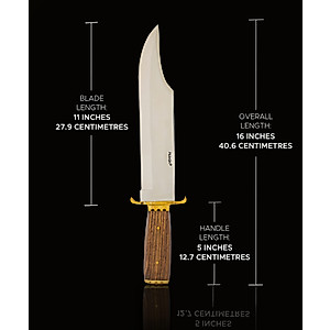 Perkin - Handmade Hunting Knifewith Sheath