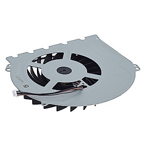 New PS4 Slim Fan, Internal Cooling Fan Replacement for Sony PlayStation 4 PS4 Slim CUH-20xx CUH-21xx CUH-22xx (CUH-2015A CUH-2016A CUH-2116B CUH-2216A) Console with Screwdrivers & Thermal Paste