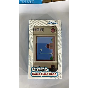 HEIYING Game Card Case for Nintendo Switch&Switch OLED,Customized Pattern Switch Lite Game Card Case with 48 Game Card Slots and 24 Micro SD Card Slots