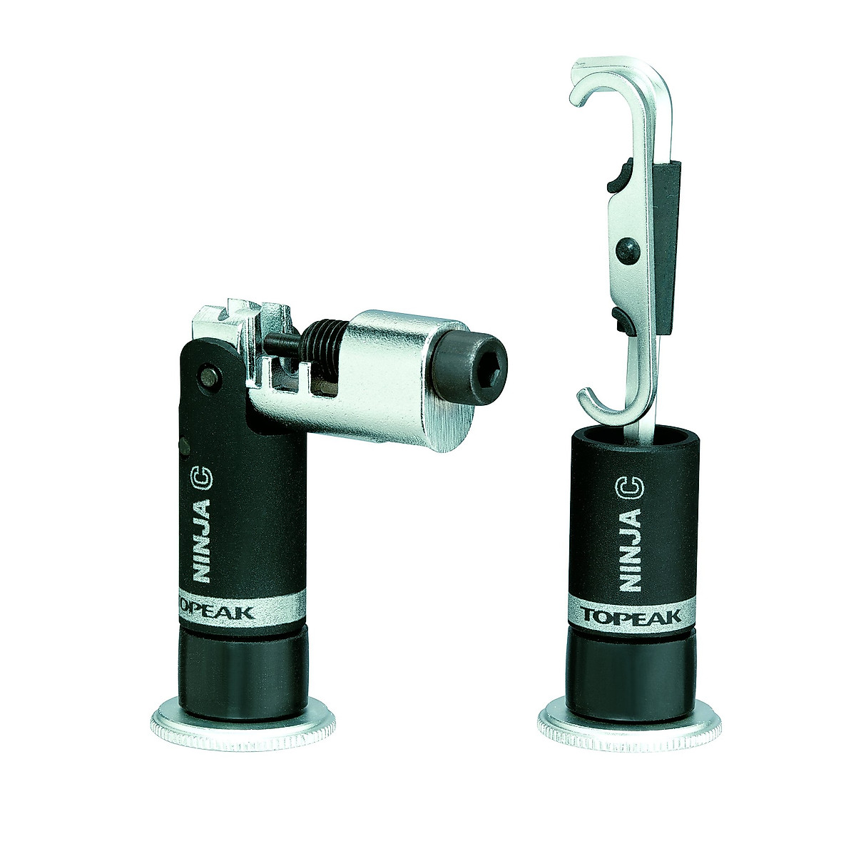 Topeak Ninja C Bike Chain Tool, Black, Silver, 8.6 x 2.3 x 2.3 cm / 3.4” x 0.9“ x 0.9” (Chain tool) 8.5 x 2.3 x 2.3 cm / 3.3” x 0.9“ x 0.
