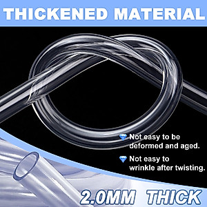 FullMayPro 3 Feet Air Conditioner Drain Hose, 3/5 '' Portable AC Drain Hose Connector,2.0MM Thick,Not Easily Deformed,Replacement for Universal Mini-Split AC Unit & Window Air Conditioning Unit