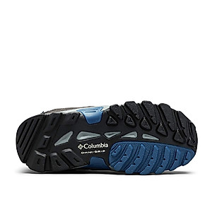 Columbia Childrens Firecamp SLEDDER 3 Waterproof Hiking Shoe, Dark Grey/Royal, 10 US Unisex Little Kid