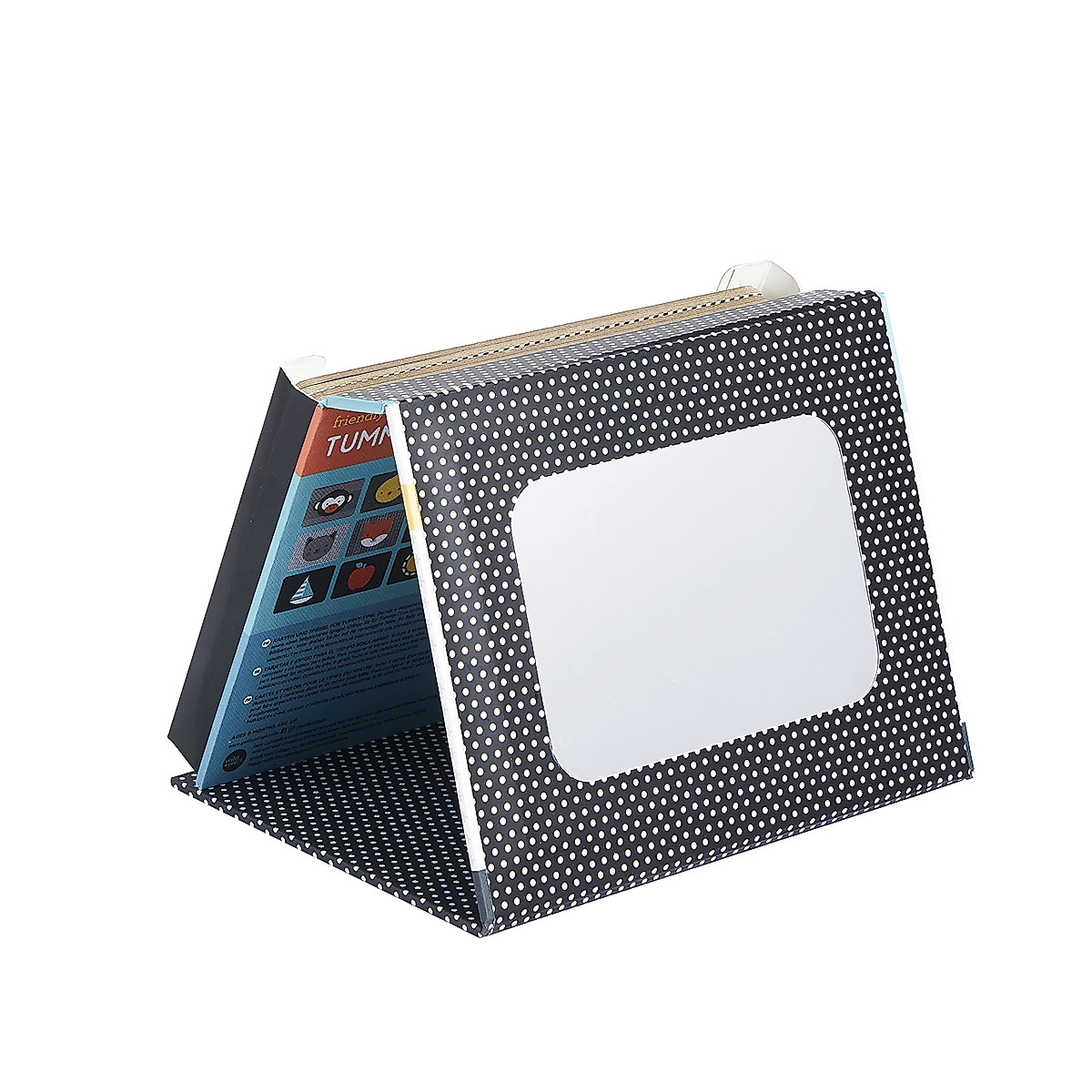 Petit Collage Tummy Time Peekaboo, Multicolor