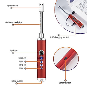 Camping Propane Stove, Single Burner Propane Stove, Portable Bottletop Backpacking Stove,10000BTU Camp Gas Stove kit for Outdoor Cooking, include a USB Windproof Ligther (Fuel not included)