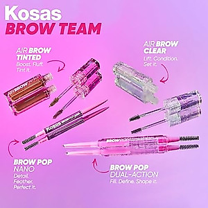 Kosas Brow Pop Nano Ultra-Fine Detailing Pencil - Medium Brown (Neutral medium brown) DFGHJ6-5