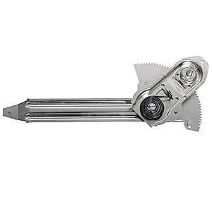 OCPTY Front Left Driver Side Window Regulator 740-866 Fits 1978-1979 Ford Bronco, F-100, F-150, F-250, F-350 Silver Metal Plastic