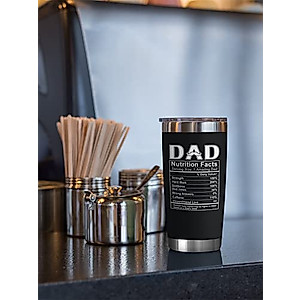 Gifts For Dad From Daughter, Son, Kids - Christmas Gifts For Dad, Men, Husband - Best Birthday Gifts For Dad, Father, New Dad, Step Dad, Bonus Dad - 20 Oz Tumbler…