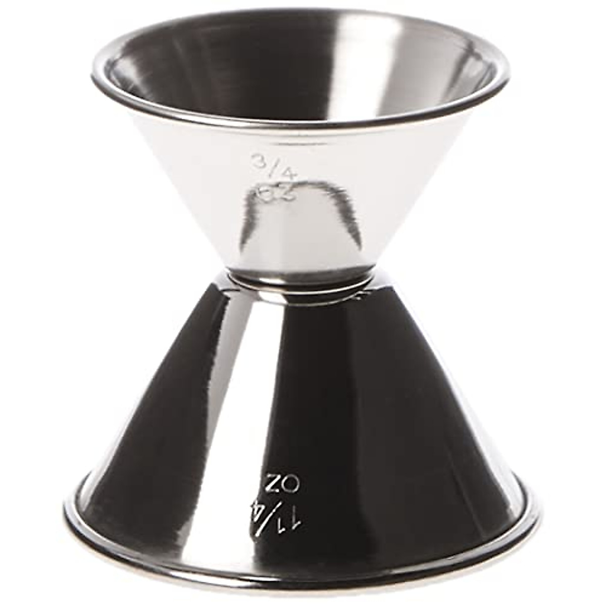 Winco Jiggers, 3/4 by 1-1/4-Ounce, Medium, Stainless Steel