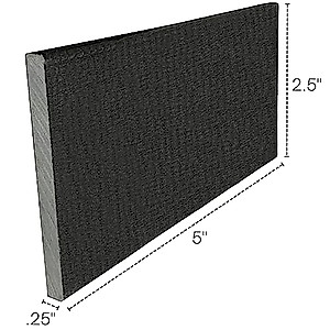 Project Patio Swivel Chair Rocker Spring Plate 2.5 x 5 Inch Outdoor Patio Furniture Replacement Fiberglass Repair Parts - 2-Pack