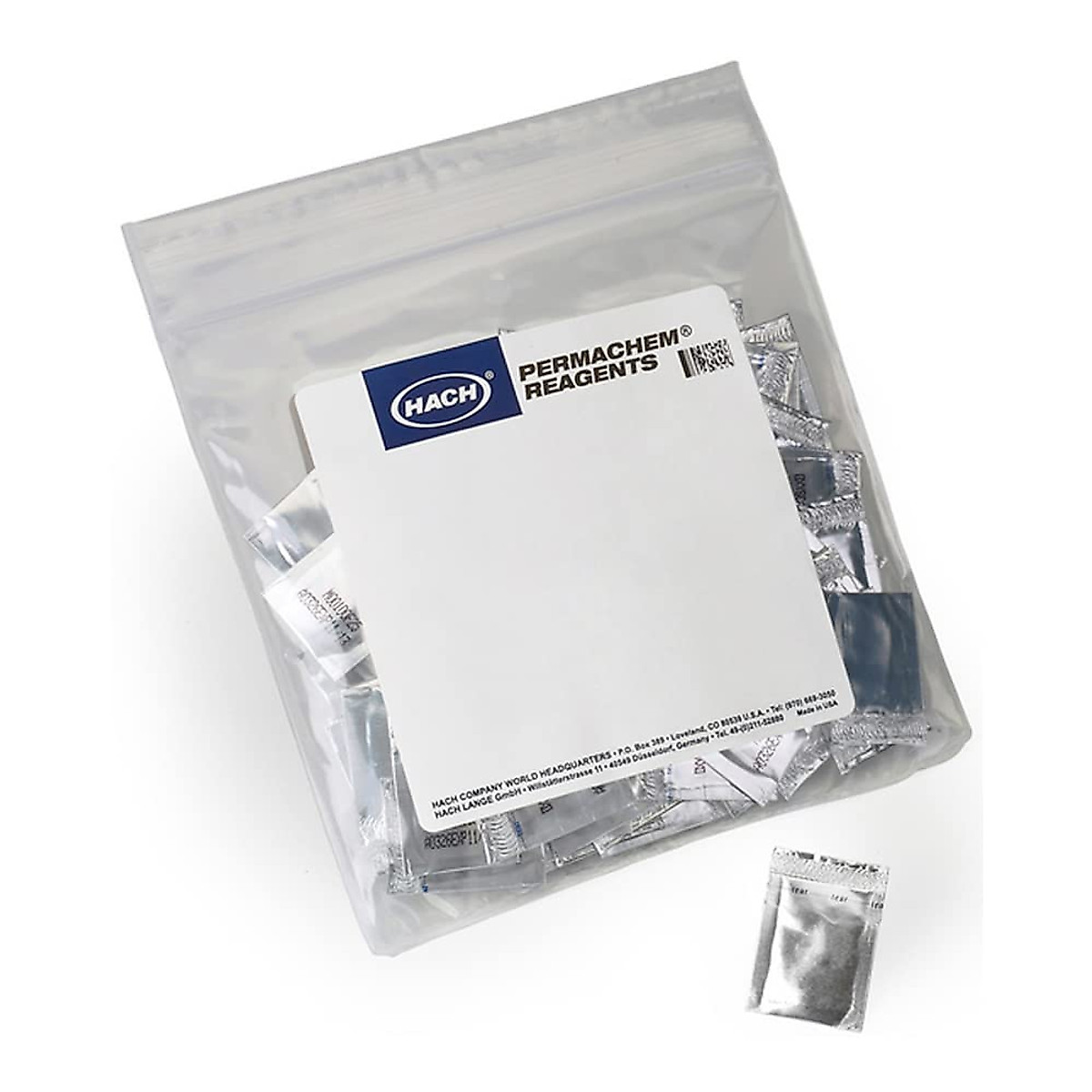 Hach 1403499 NitraVer® 5 Nitrate Reagent Powder Pillows, 25 mL, (Pack of 100)