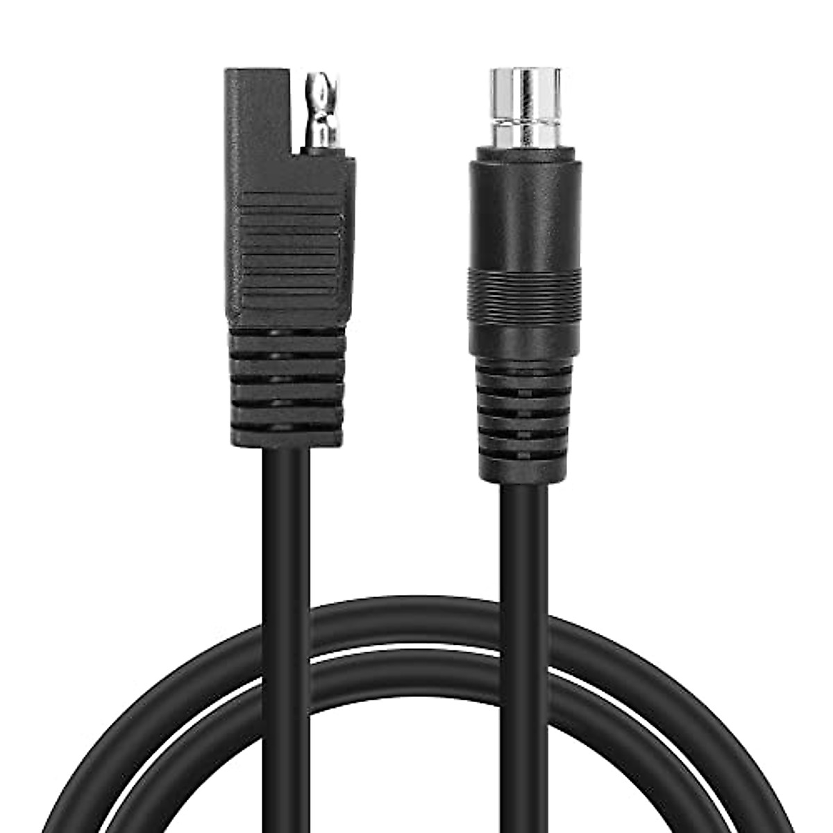 24V DC8mm to SAE Extension Cable DC 8.0mm x 2.0mm Male Plug to SAE Solar Adapter Connector Cable 14AWG for Car,Motorcycle,Solar Panel,Portable Generator,Solar Power Station Etc.