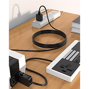 Micro USB AC Adapter Fit for Nintendo NES Classic Mini Edition 2016,SNES Super NES Classic Mini Editon 2017,PlayStation Classic Console 2018,Google Mini Speaker Charger Power Supply Cord