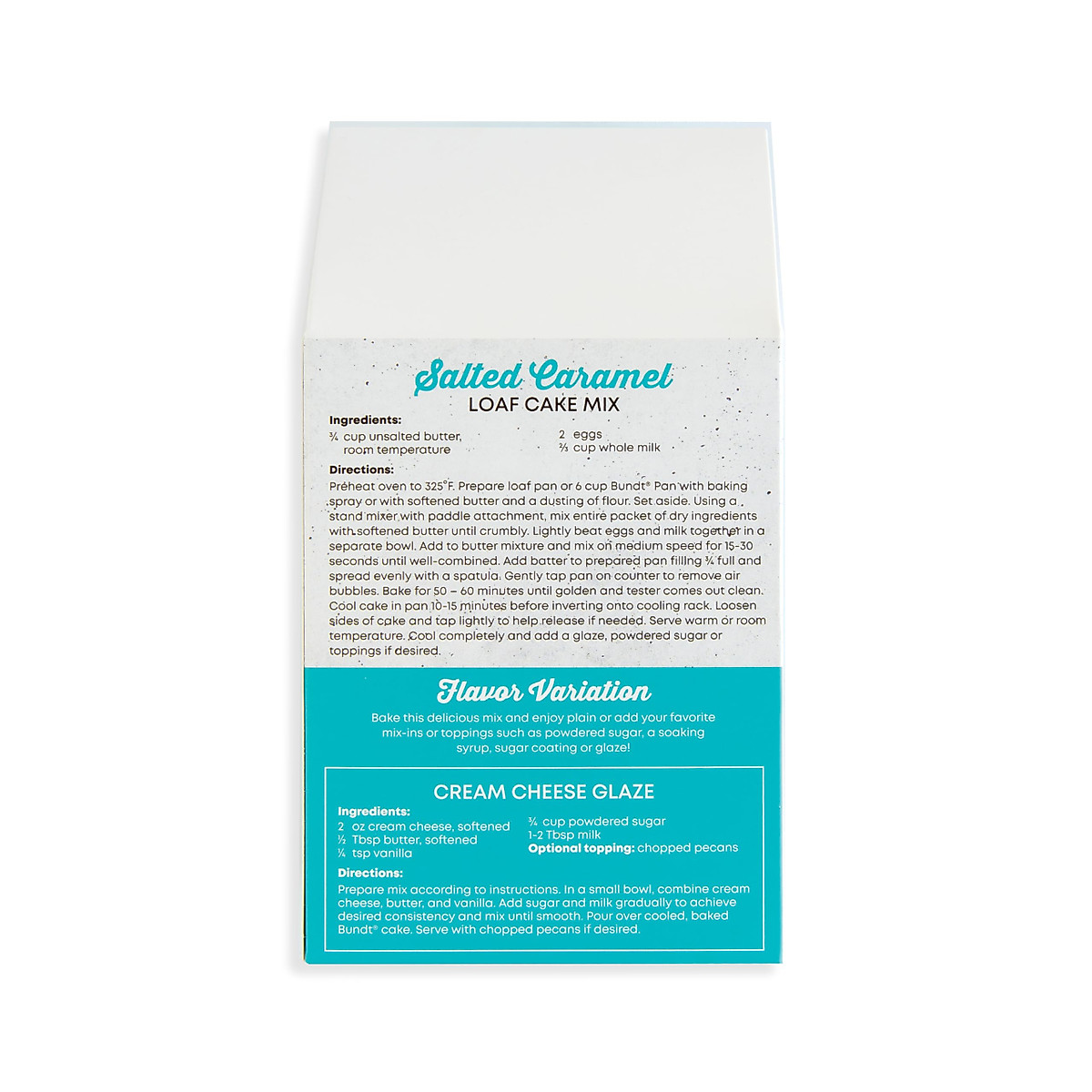 Nordic Ware Salted Caramel Loaf Cake Mix