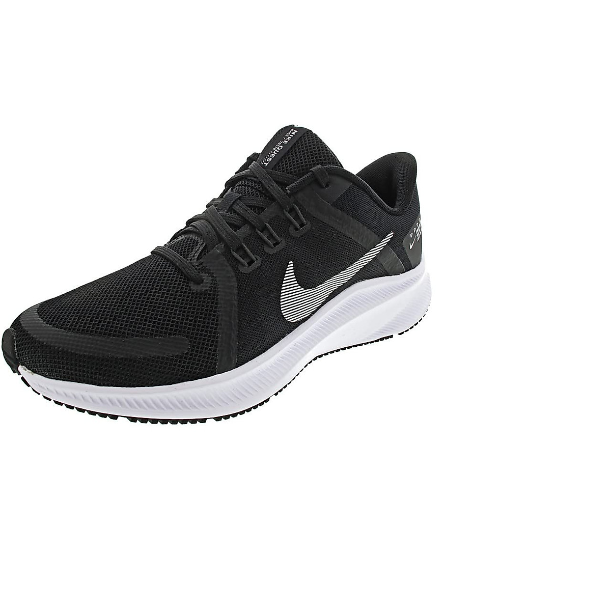 Nike mens Road Running Shoe, Black White Grey 006, 10