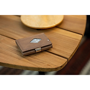 EXENTRI Multiwallet with RFID protection with credit card holder with snap enclosure