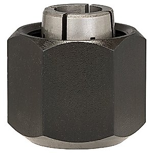 Bosch 2608570106 Routers Collet Set, 3/8", Black/Silver