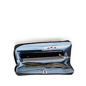 Baggallini Zip Around Wallet Black