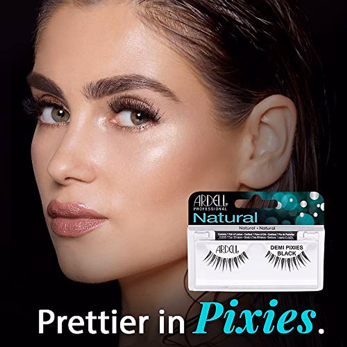 Ardell Natural Lashes False Eyelashes Demi Pixies Black (4 pack)