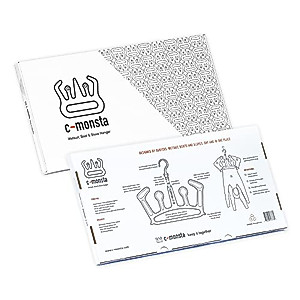 c-monsta Wetsuit Hanger is a Quick Drying Heavy Duty Hanger for Wetsuit, Gloves and Boots (V1)