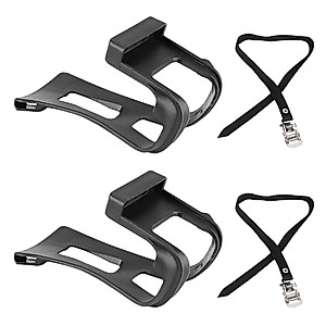 Bike Pedal Straps Clips Mountain Road Bike Pedals Straps Non Skid Toe Clip for Bike Accessory