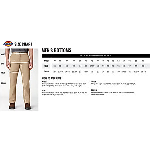 Dickies mens Sanded Duck Carpenter jeans, Timber, 30W x 32L US