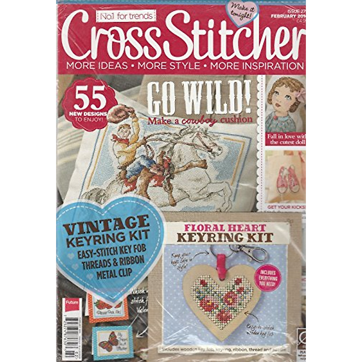 CROSS STITCHER, MORE IDEAS * MORE STYLE * MORE INSPIRATION FEBRUARY, 2014