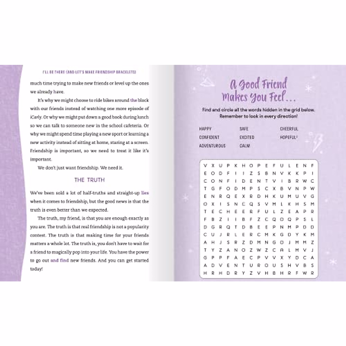 I'll Be There (And Let's Make Friendship Bracelets): A Girl's Guide to Making and Keeping Real-Life Friendships