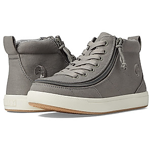 BILLY Footwear Kids Classic DR High II High Tops for Kids – Canvas Upper – Round Toe – TPR Midsole & Outsole Dark Grey 12 Little Kid W