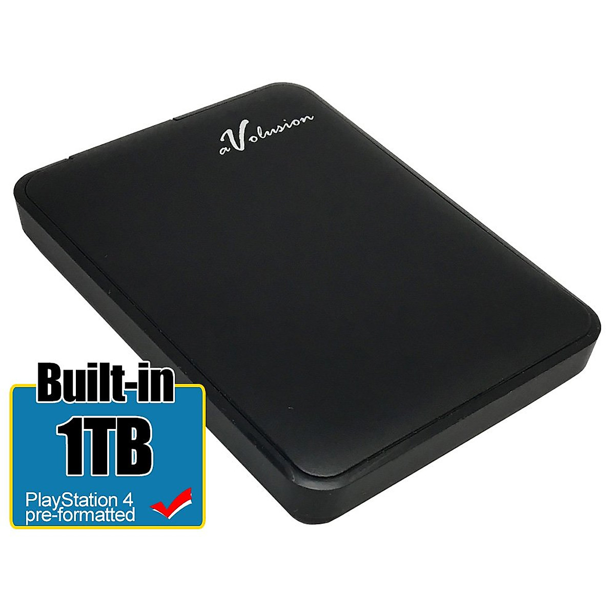 Avolusion 1TB USB 3.0 Portable External Gaming Hard Drive (for PS4, Pre-Formatted) HD250U3-Z1