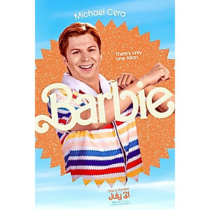 Barbie Margot Robbie, Ryan Gosling movie Character Photo Photograph Print (Michael Cera (8 x 12 inches))