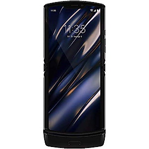 Motorola Razr 2019 Single-SIM 128GB + 6GB RAM (GSM Only | No CDMA) Factory Unlocked 4G/LTE Smartphone (Noir Black) - International Version