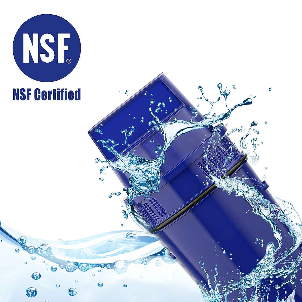 4-Pack PPF900Z Water Filter Replacement for All PUR® Pitchers & Dispensers Filtration Systems, NSF Certified, Blue