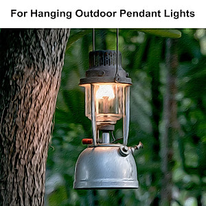 uxcell S Hanging Hooks, 8inch(200mm) Extra Long Steel Hanger, Indoor Outdoor Uses for Garden, Bathroom, Closet, Workshop, Kitchen, Gold Tone, 8Pcs