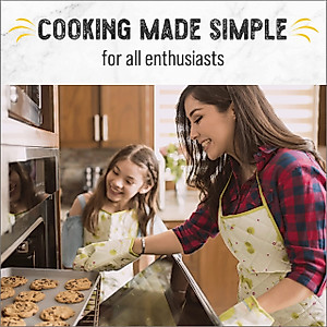 Checkered Chef Baking Sheet Set - 13" x 9.5" Stainless Steel Quarter Pans for Baking and Cooking (2 Pack)