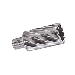 ACTOOL 1-3/8" Diameter × 2" Depth of Cut HSS ANNULAR Cutter with 3/4'' Weldon Shank