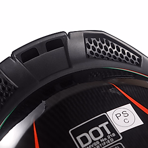 KYPARA Full Face Motorcycle Helmet with Internal Tinted Visor & DOT Approved for Moped ATV Cruiser Scooter (Bright Red, X-Large)