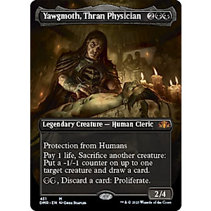 Magic: the Gathering - Yawgmoth, Thran Physician (431) - Borderless - Dominaria Remastered