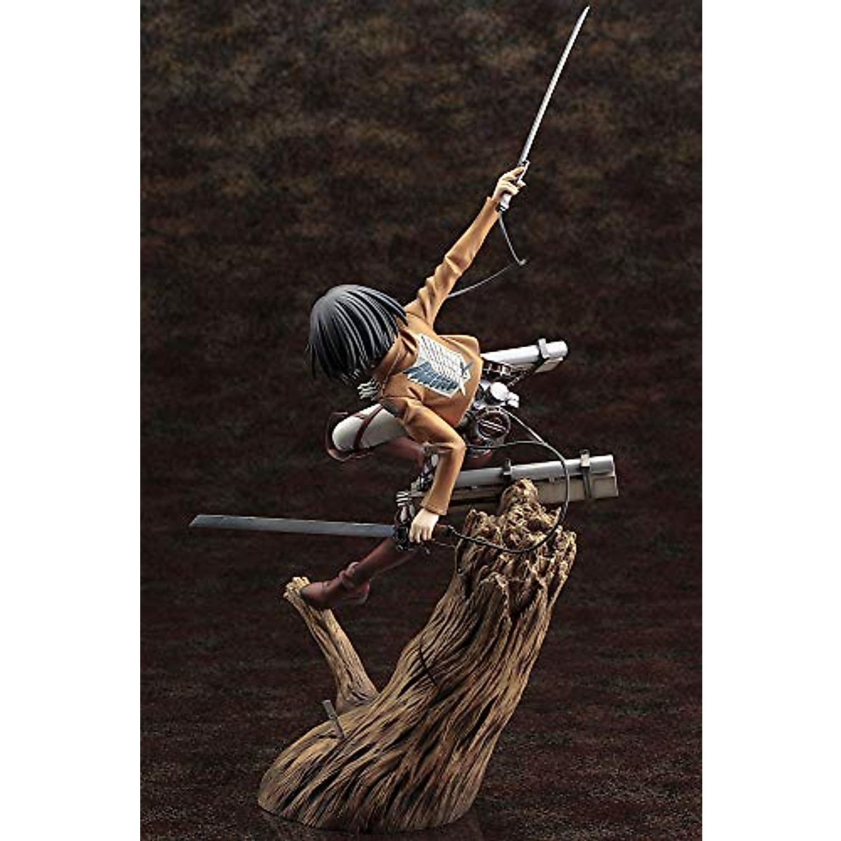 Kotobukiya Attack On Titan: Mikasa Ackerman (Renewal Package Variant) ArtFX J Statue, Multicolor