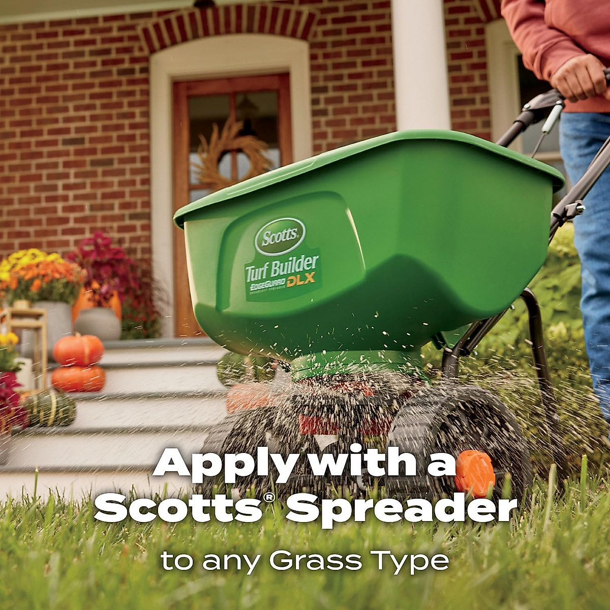 Scotts Turf Builder WinterGuard Fall Lawn Fertilizer for All Grass Types, 4,000 sq. ft., 10 lbs.