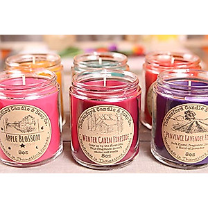 Tennessee Whiskey Oak Scented Candle - Smooth Aged Whiskey with hint of Oak Barrel (8oz)