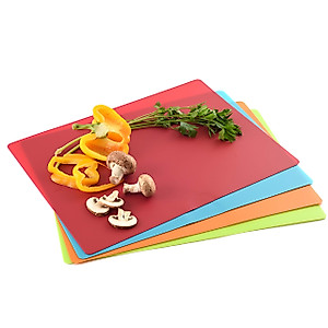 Norpro Flexible Gripping Cutting Mats, Set of 4