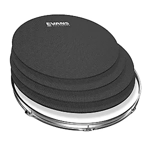 Evans SO-2346 SoundOff Standard Drum, Mute Pack, Black